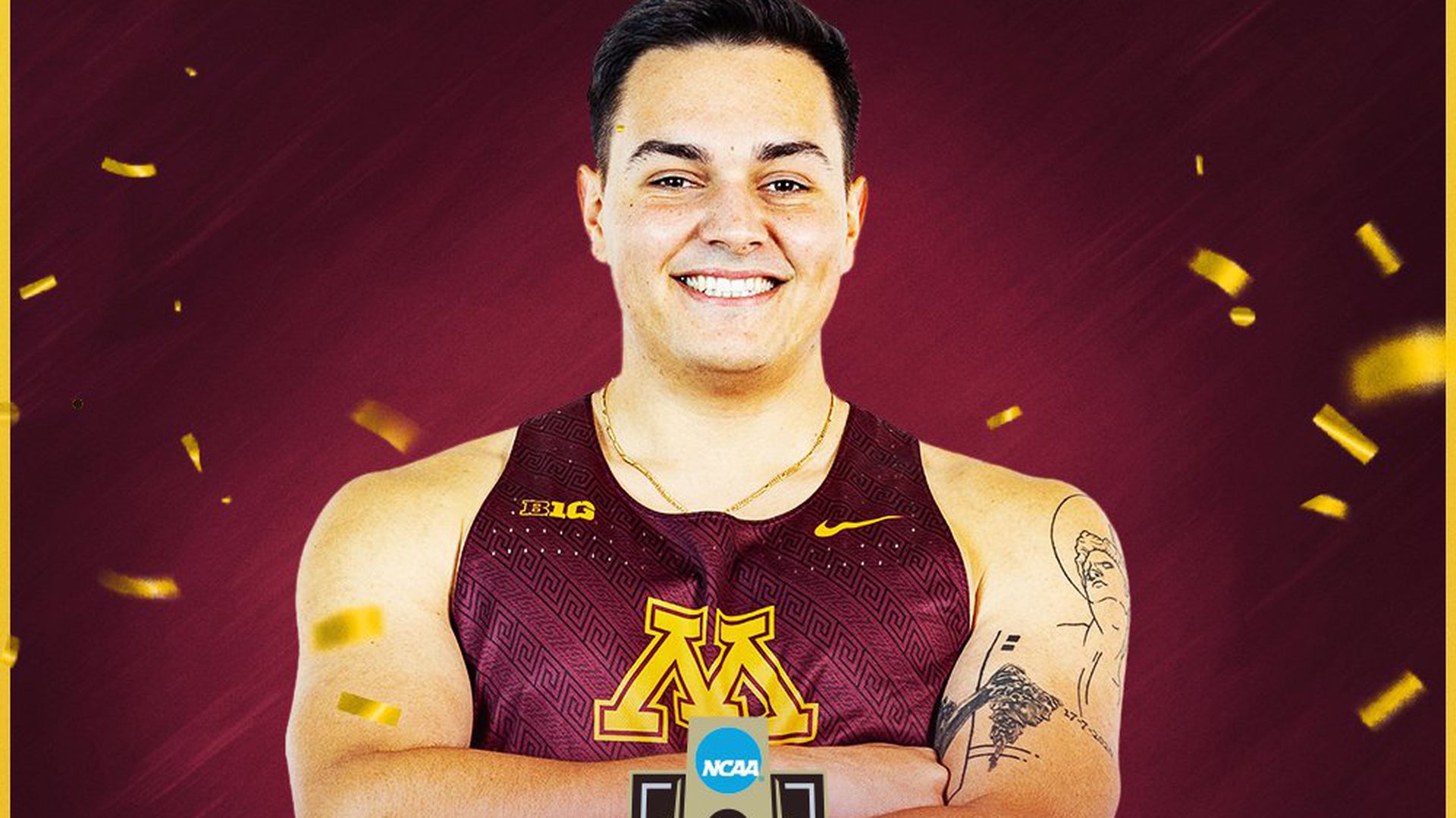 Kostas Zaltos Win NCAA Hammer Throw!