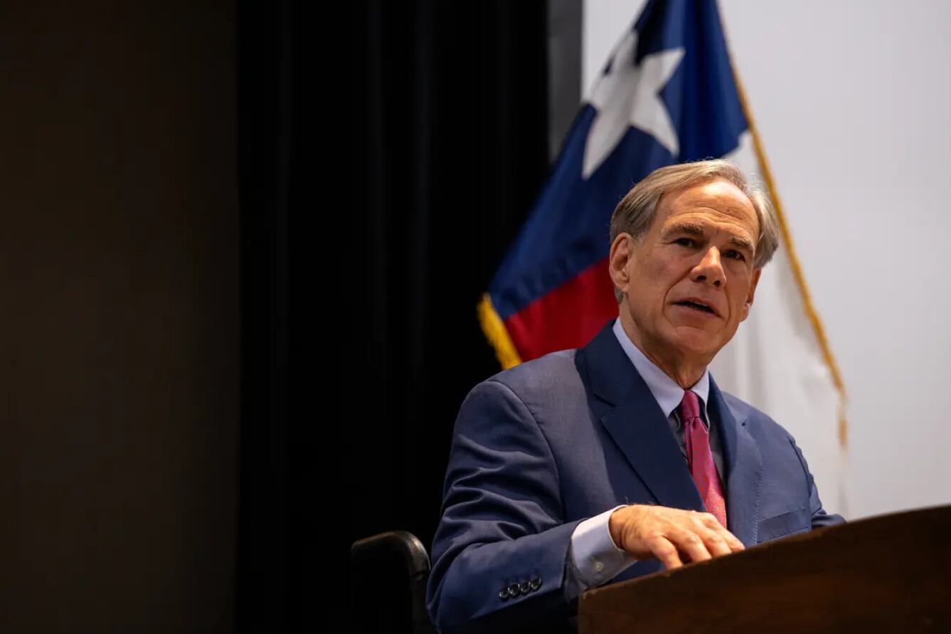 Texas Governor Greg Abbott unveils new tri-agency website