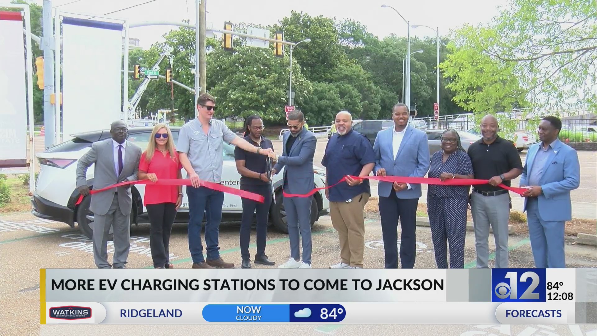 New EV charging stations available in Jackson