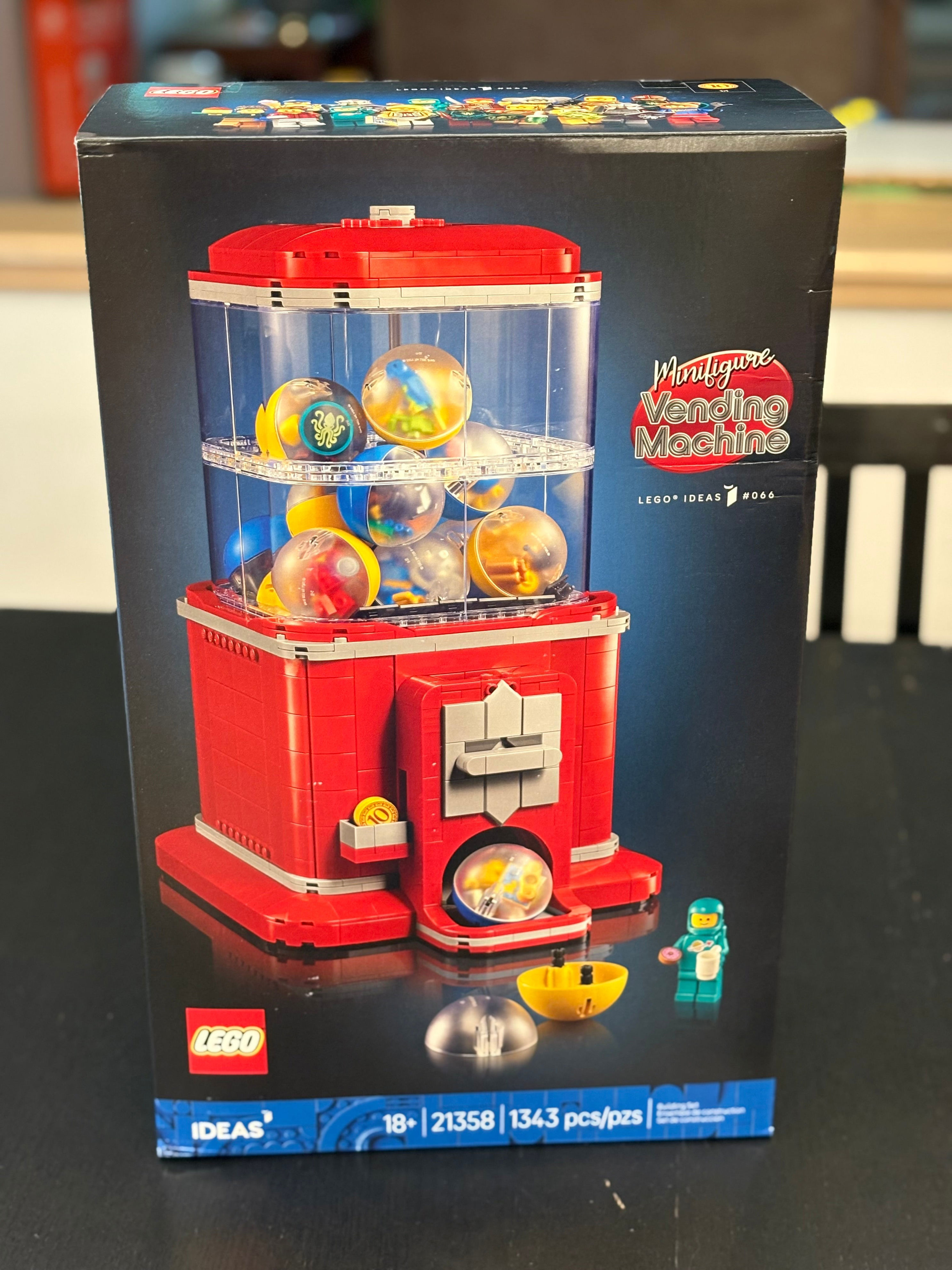 We Build LEGO Minifigure Vending Machine