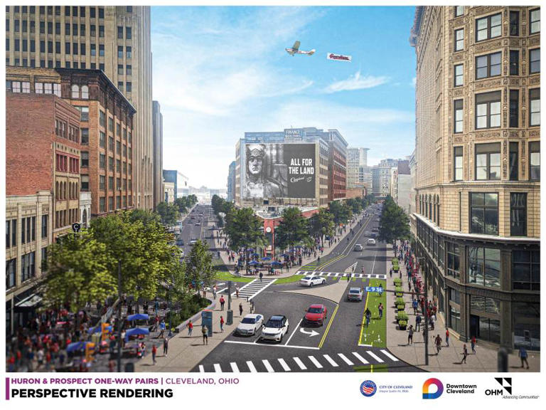 Be aware: New traffic pattern around Progressive Field