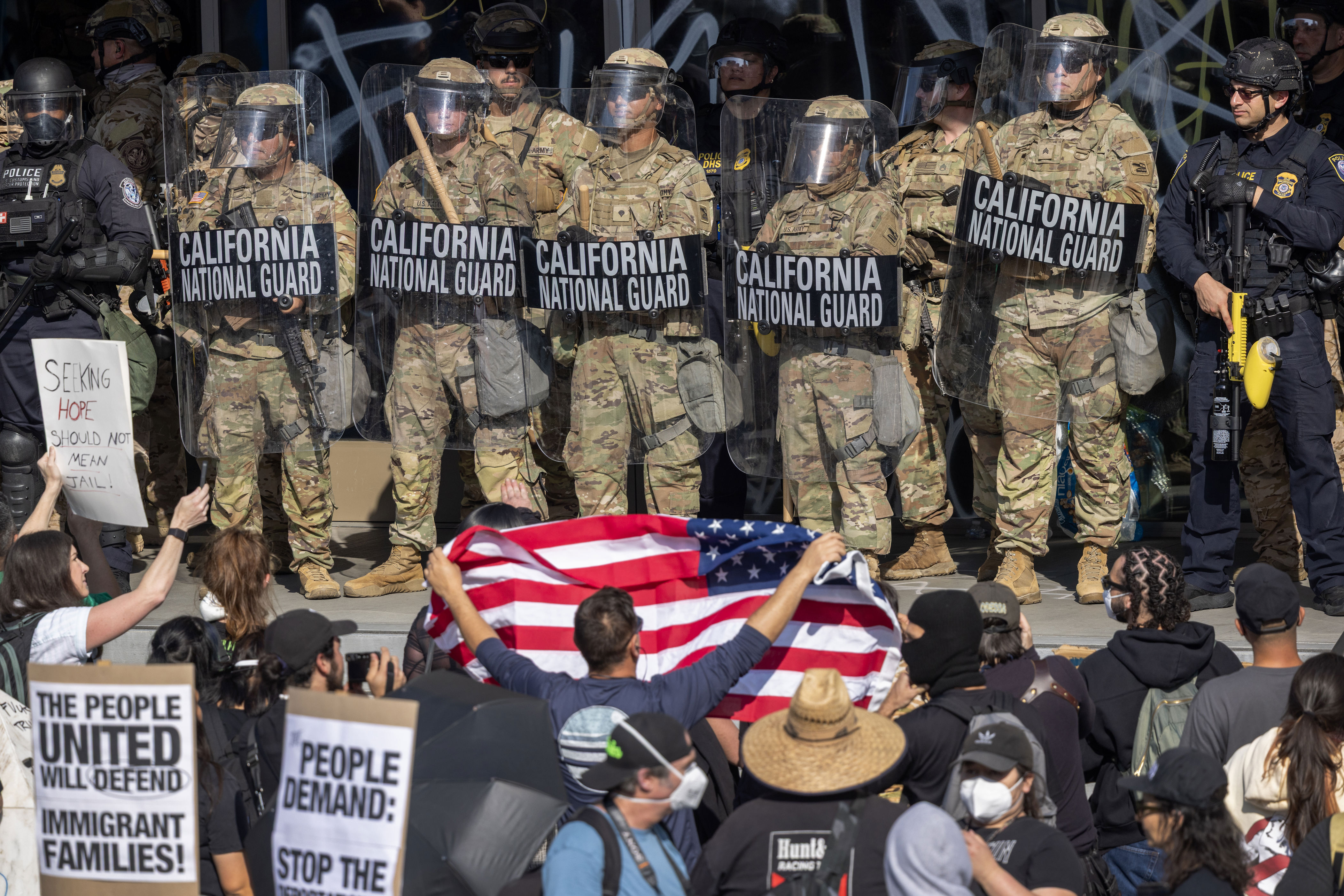 150 National Guard troops released from federal mission in Los Angeles