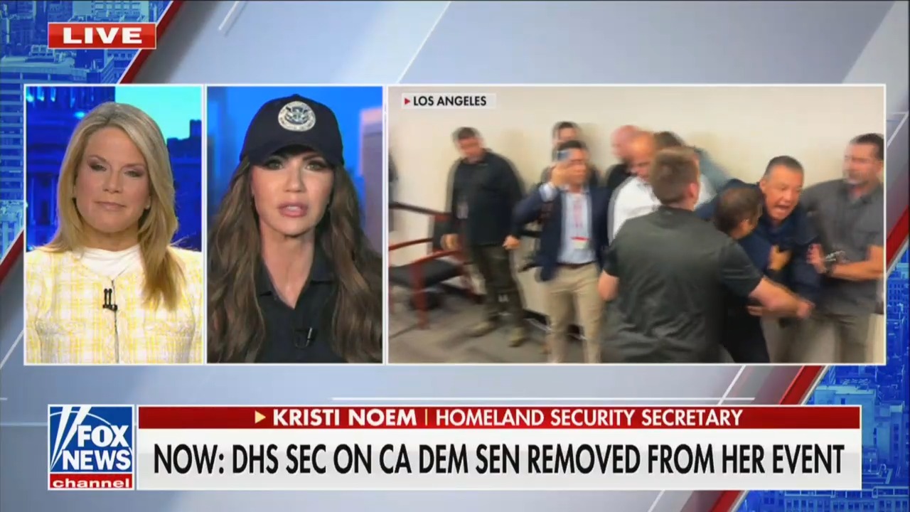 ‘Political Theater!’ Kristi Noem Blames Senator Padilla for Getting ...