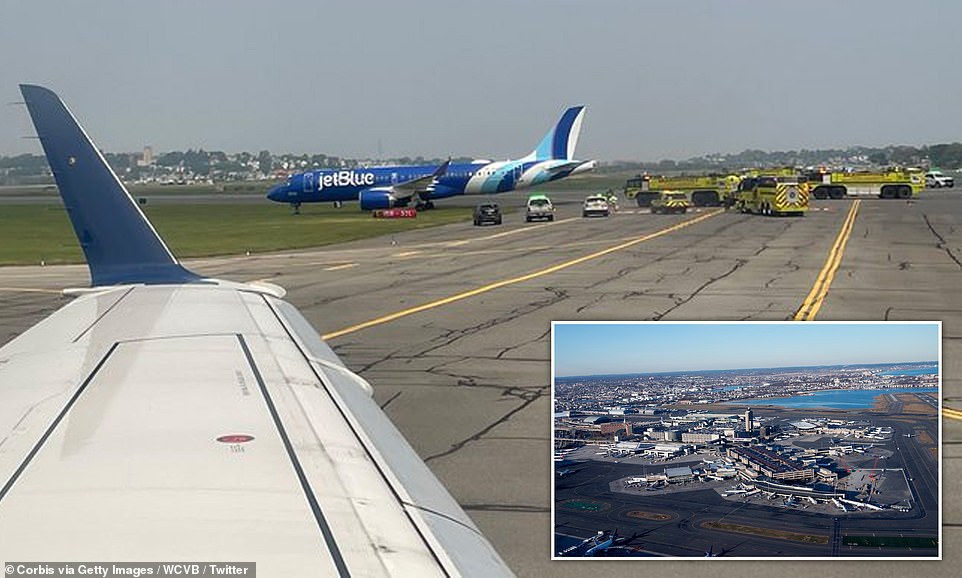JetBlue flight misses runway at Boston Airport