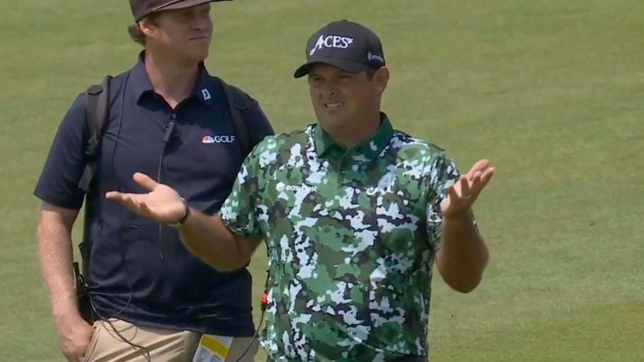 Patrick Reed Couldn’t Believe His Shot Went in for a U.S. Open Albatross