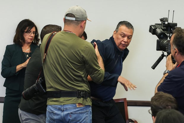 Sen. Alex Padilla forcibly removed from news conference held by ...