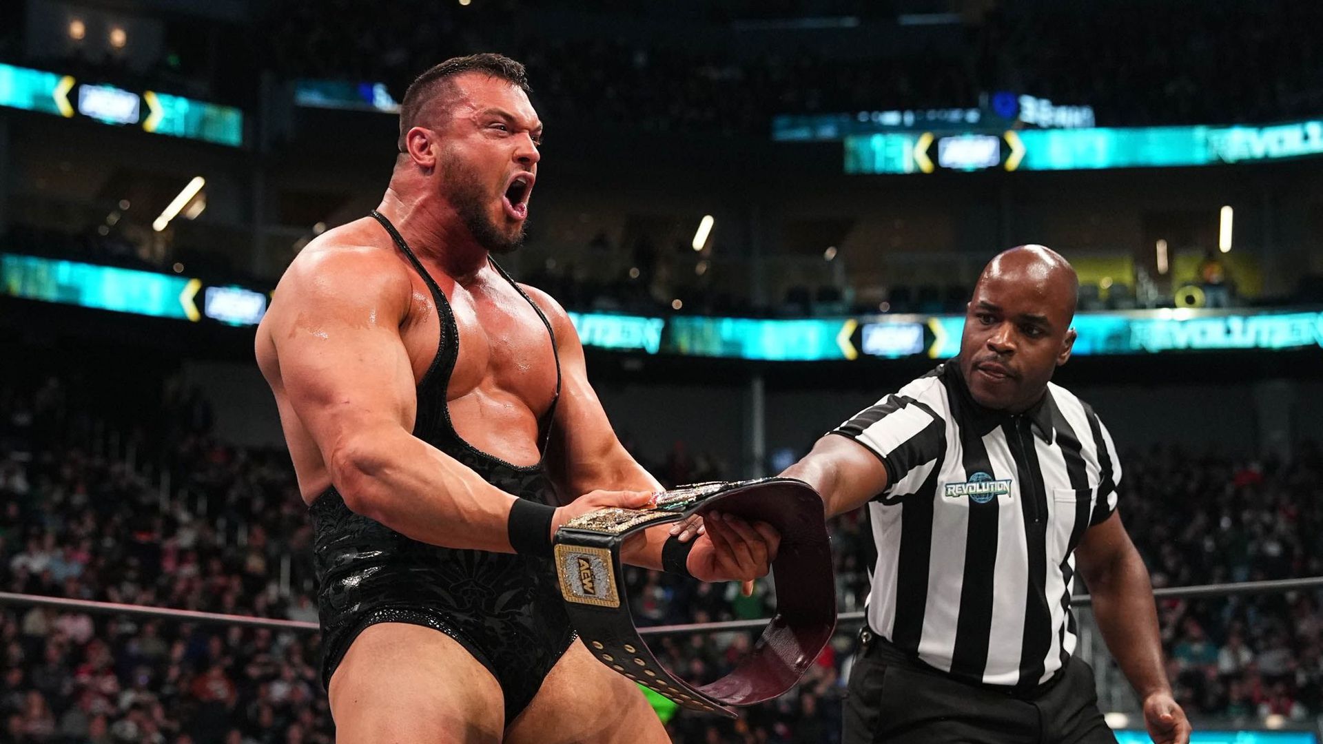 AEW stars Wardlow and Kamille are joining The Miz on American ...