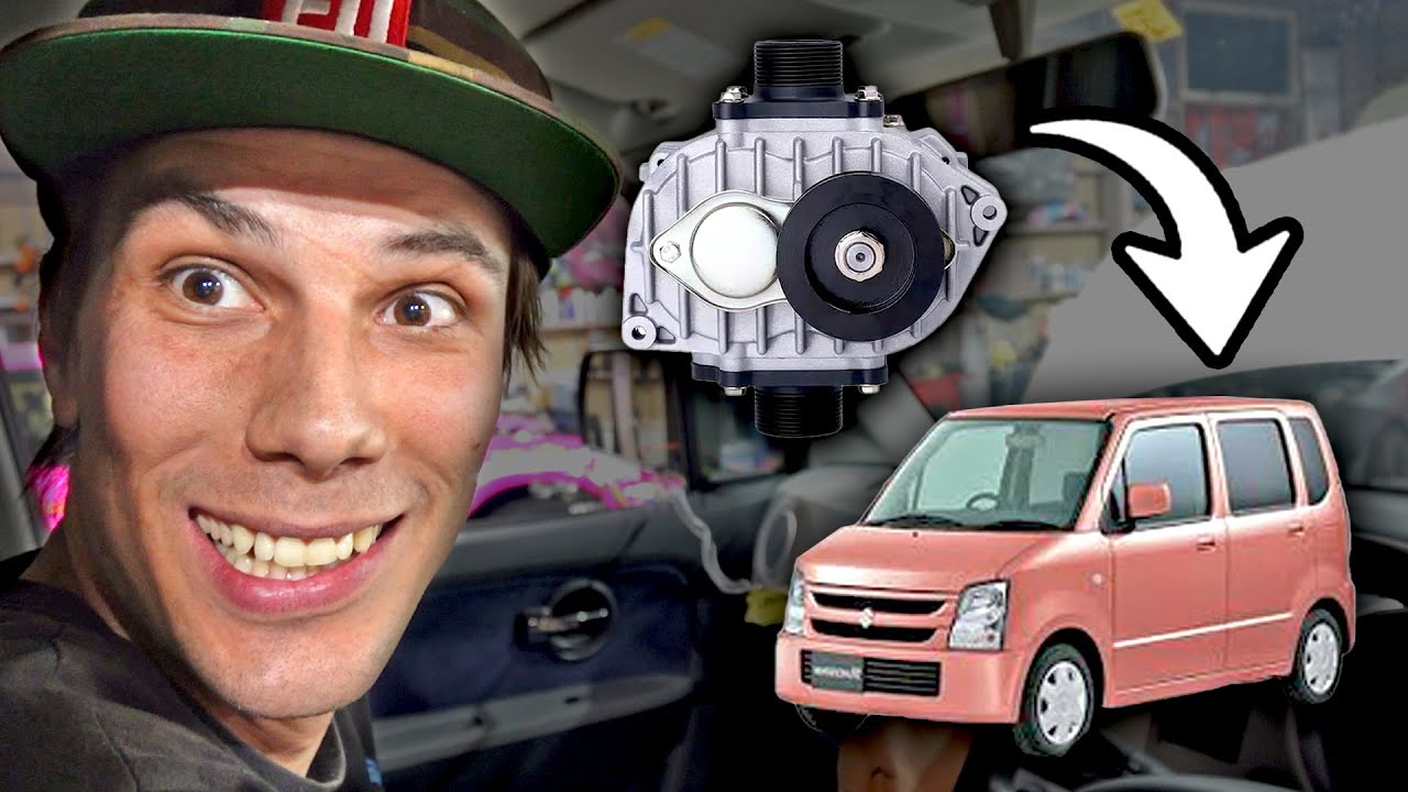 Temu Supercharged Kei Car Starts For The First Time!