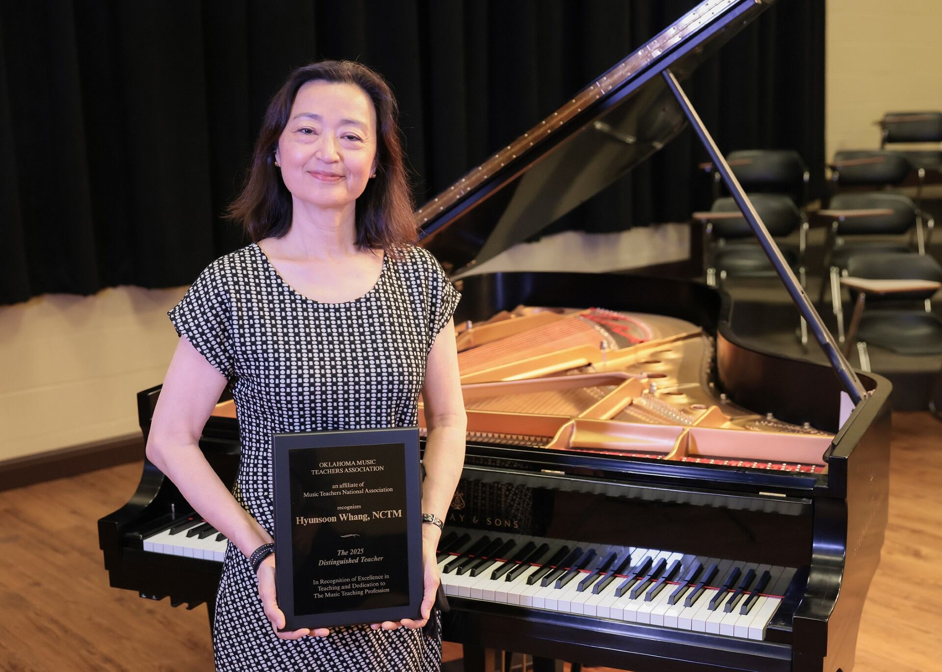 Cameron music professor receives Teacher of the Year honor
