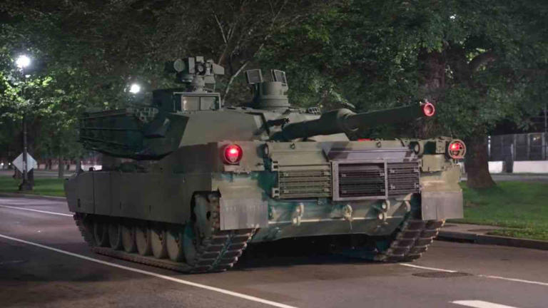 Tanques arrive in Washington for Trump’s birthday parade amid protests ...