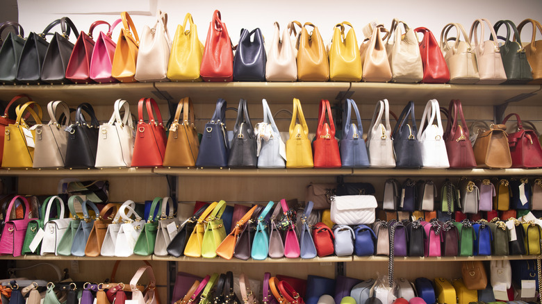 The Easy Solution That You'll Love For Keeping Handbags Organized In Your Closet