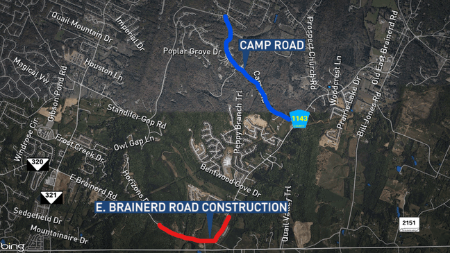 Commissioner gives update on overlapping road projects in Apison ...