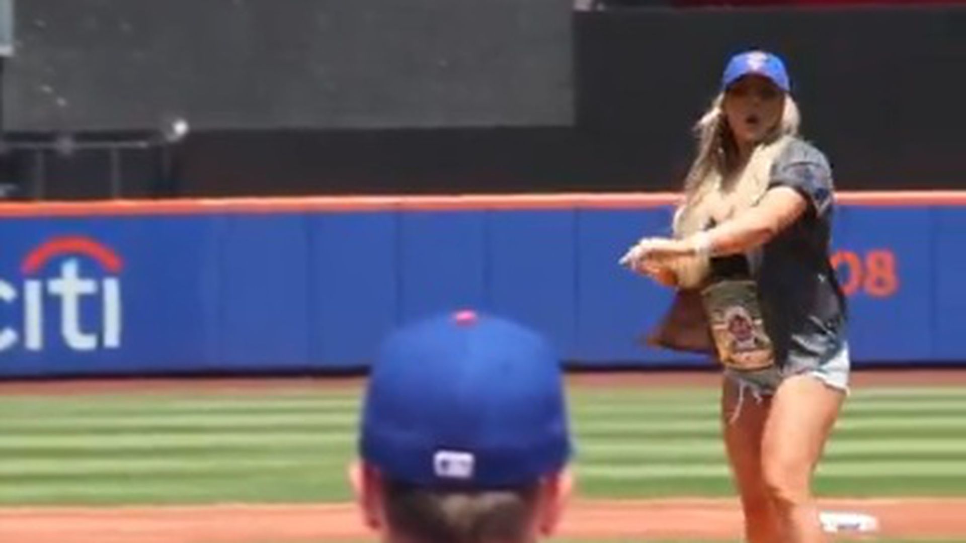 Tiffany Stratton doesn’t have the Prettiest First Pitch Ever at the ...