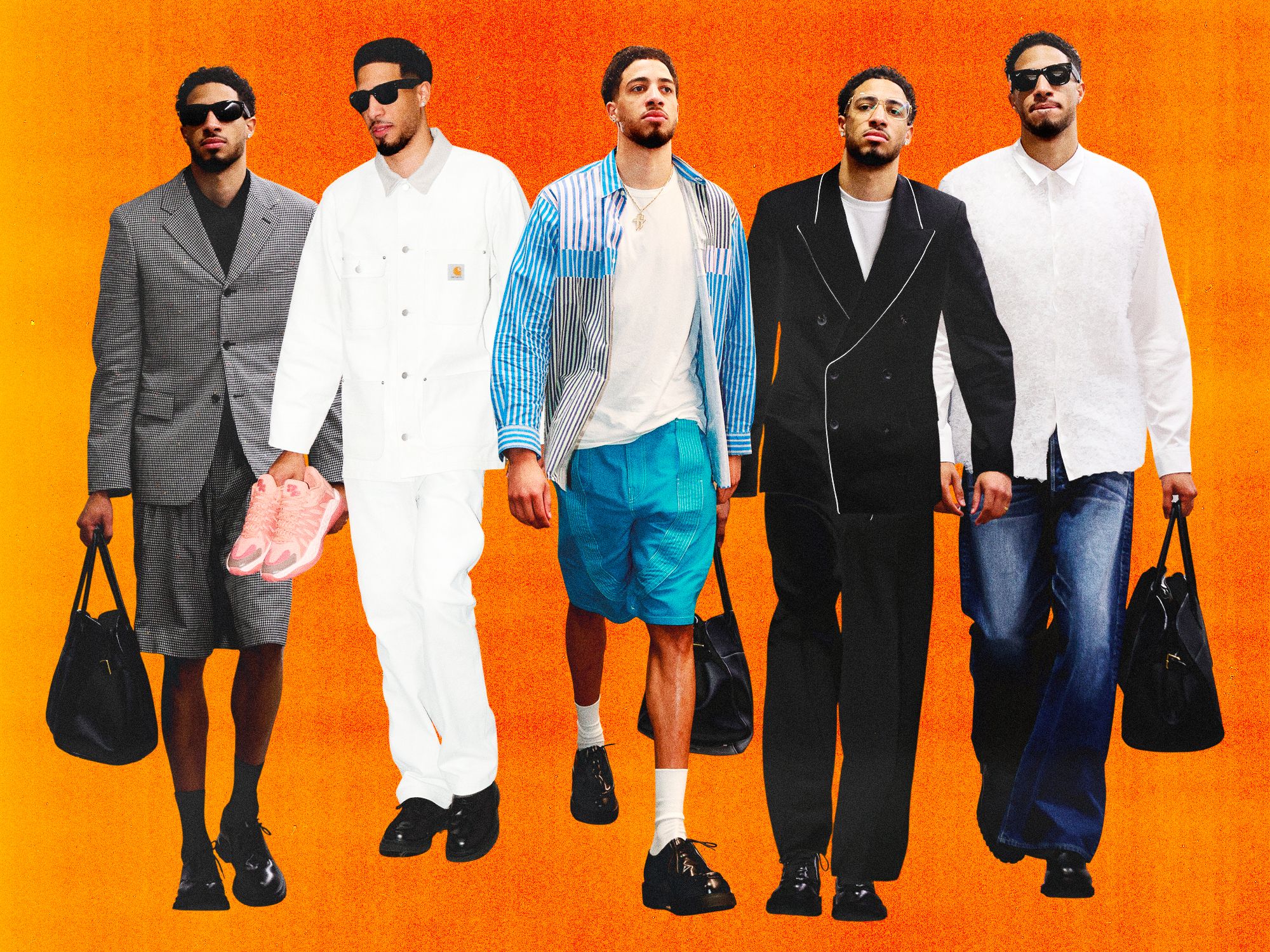 Meet the Fashion Savant Helping Tyrese Haliburton Win the NBA Tunnel ...