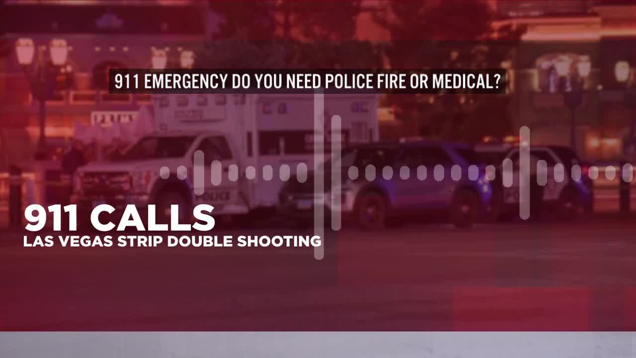 911 calls recount the moment 2 were shot, killed on the Las Vegas Strip