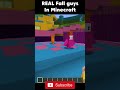 I Recreated Fall Guys in a Minecraft World