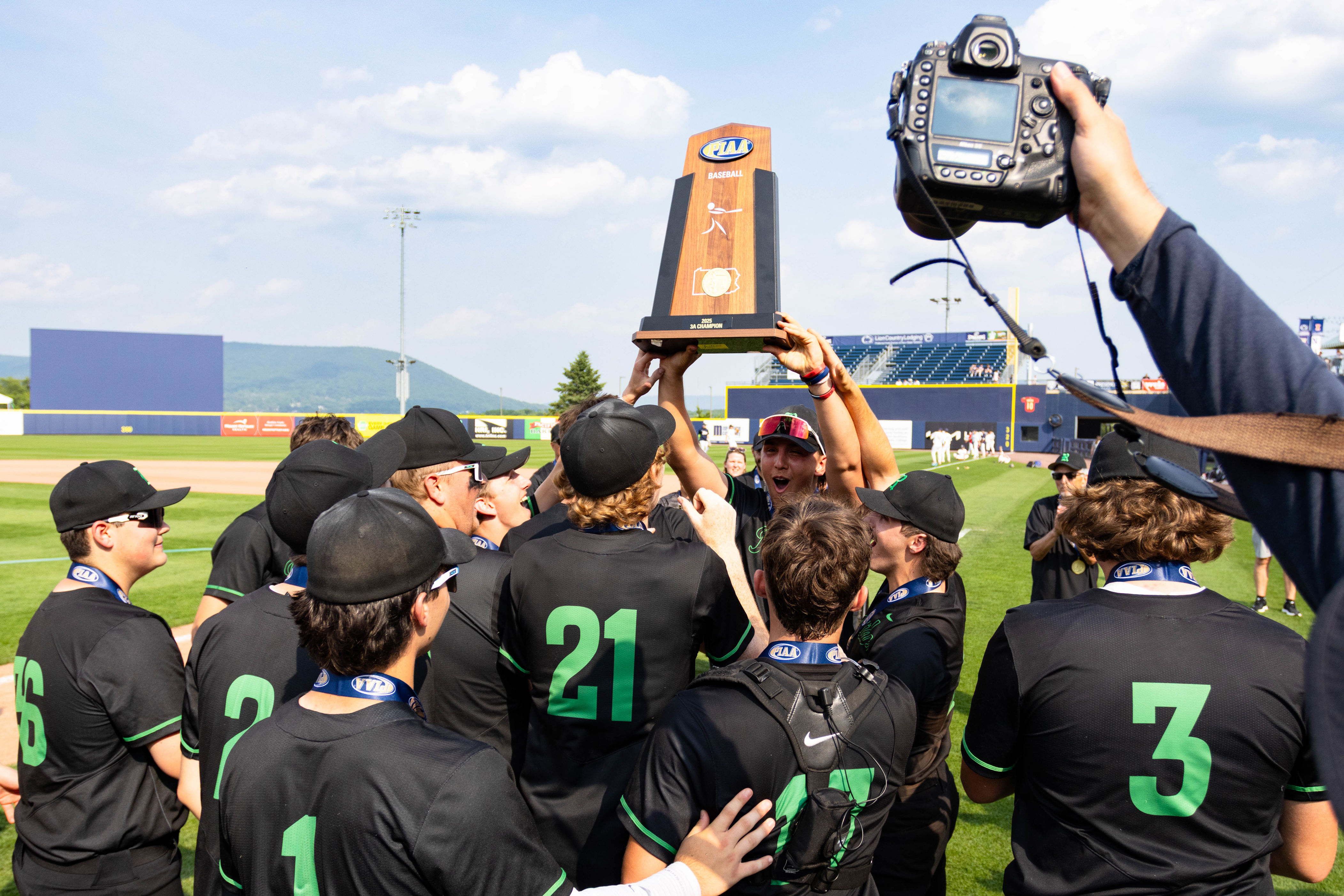 Riverside baseball uses late surge to win PIAA 3A state title over ...