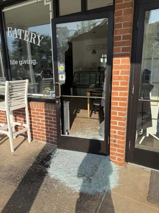 Police investigating pair of suspected burglaries at Guilford Plaza