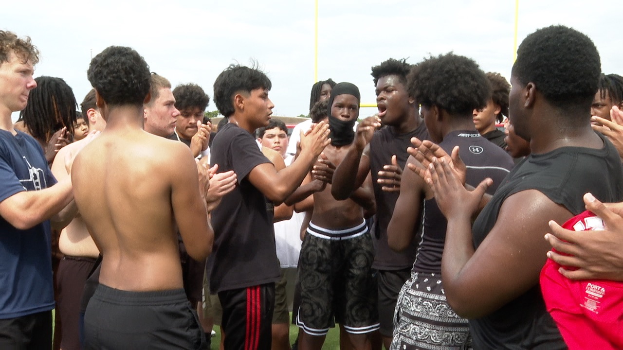 Mexia football takes part in SMU's 7-on-7 tournament