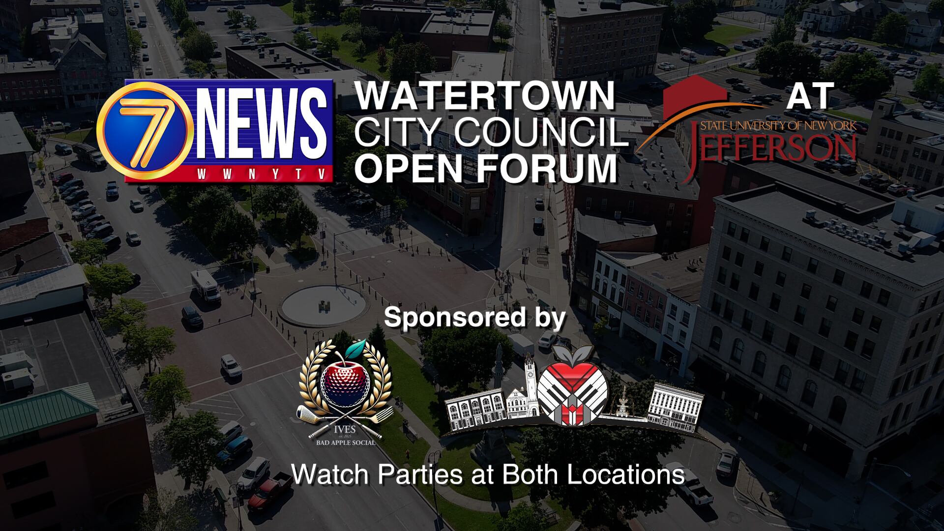 Watertown City Council 7News Town Hall Forum