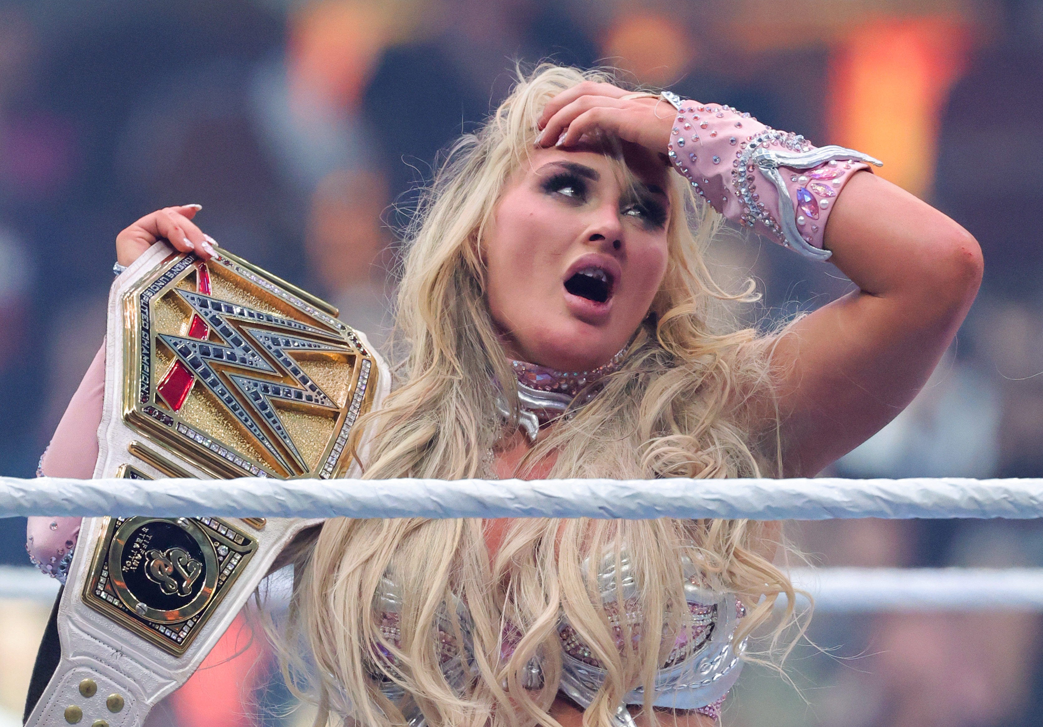 Fans React To WWE Star Tiffany Stratton's Wild First Pitch