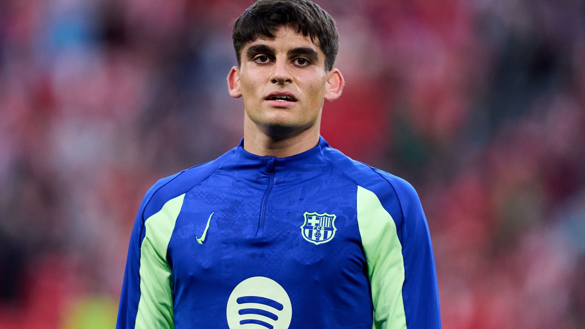 Barca defender Martin reacts to talk of Premier League move