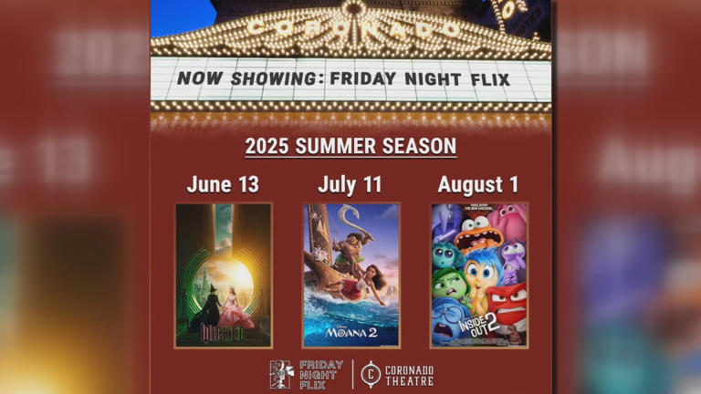 Preview: Friday Night Flix returns at Coronado Performing Arts Center