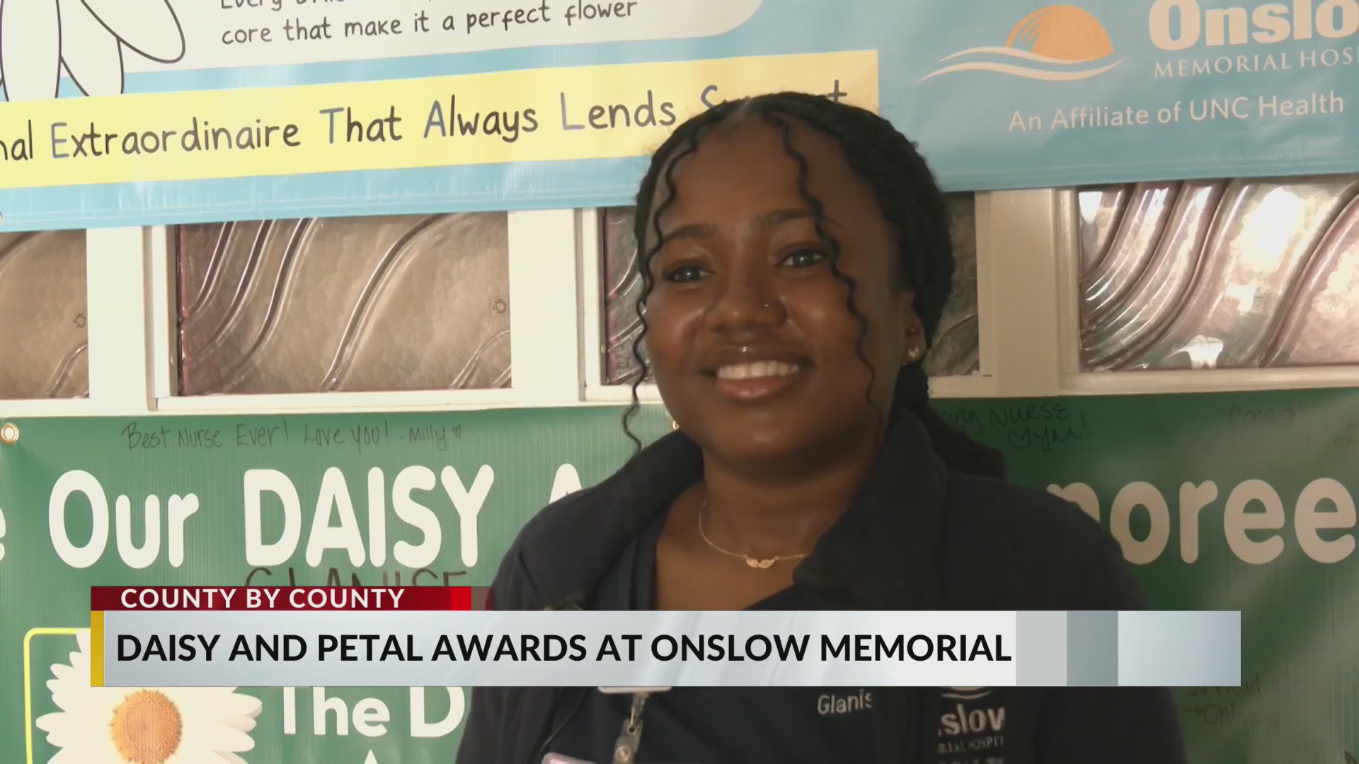 Onslow Memorial honors staff with Daisy and Petal awards