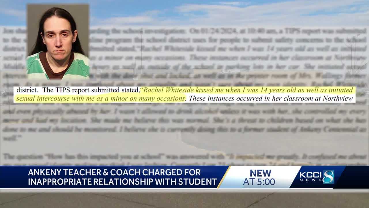 Former Ankeny teacher gets 20 years for sexual exploitation of a student