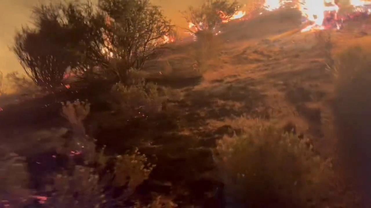 Ranch Fire scorches 3,000 acres of grassland in Arizona