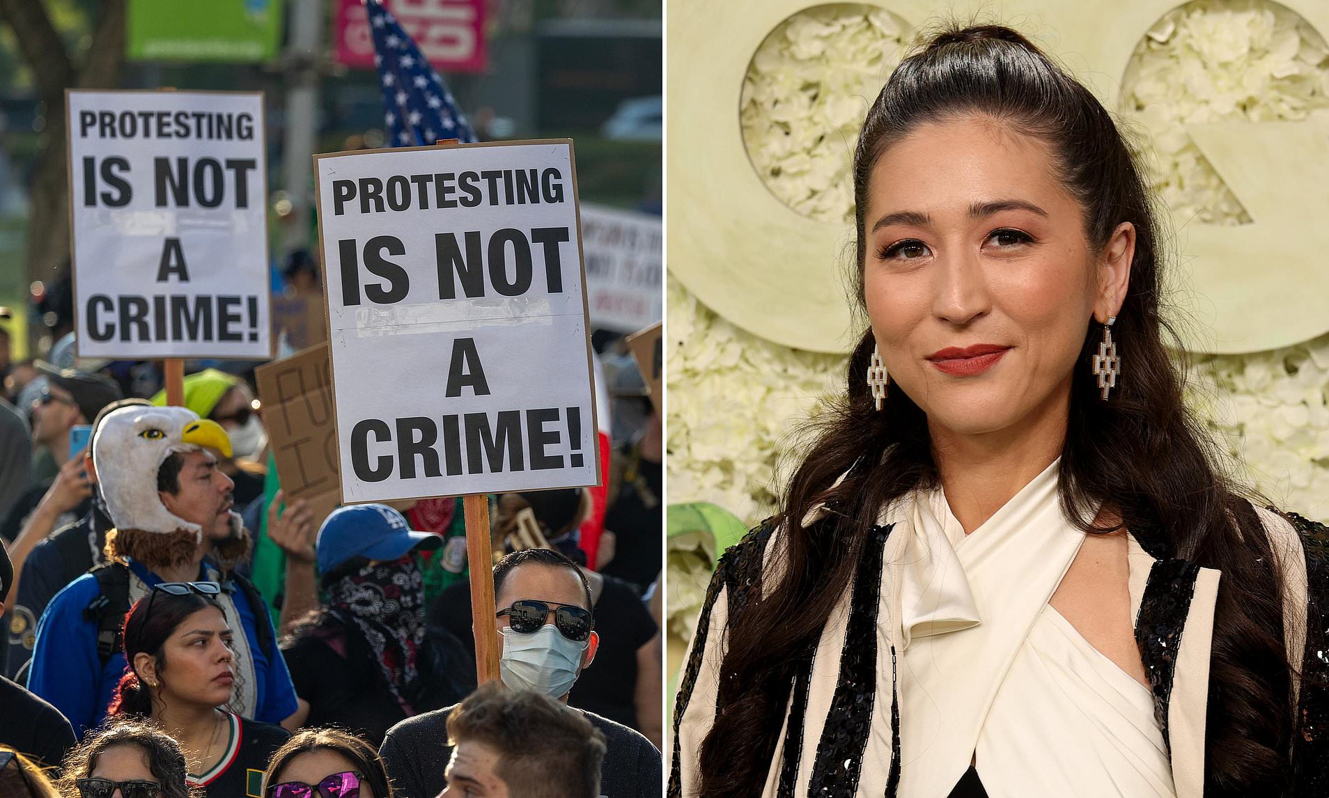ESPN's Mina Kimes bizarrely claims LA protests are being ...