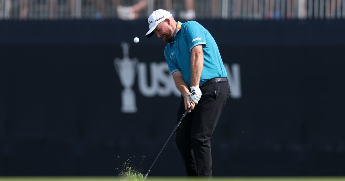 Shane Lowry holes out from 160 yards for eagle at US Open