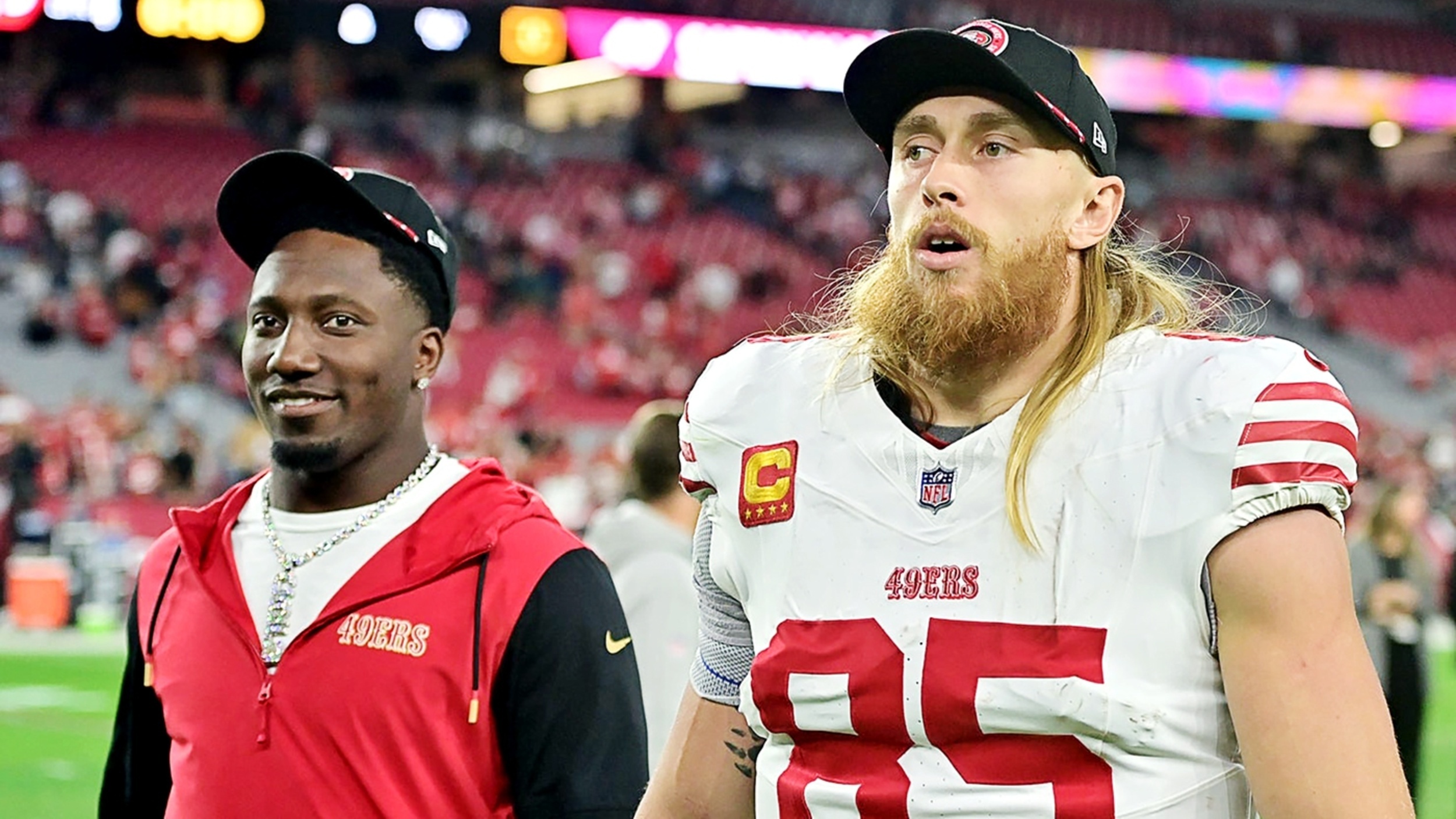'Knock it off': 49ers' George Kittle defends Deebo Samuel amid practice ...