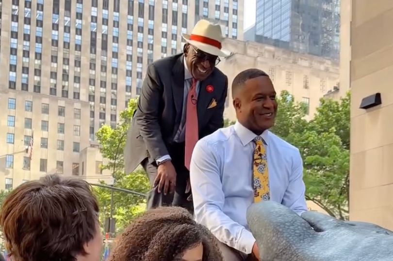 Today Show's Craig Melvin jumps out of his skin as Al Roker pulls off ...