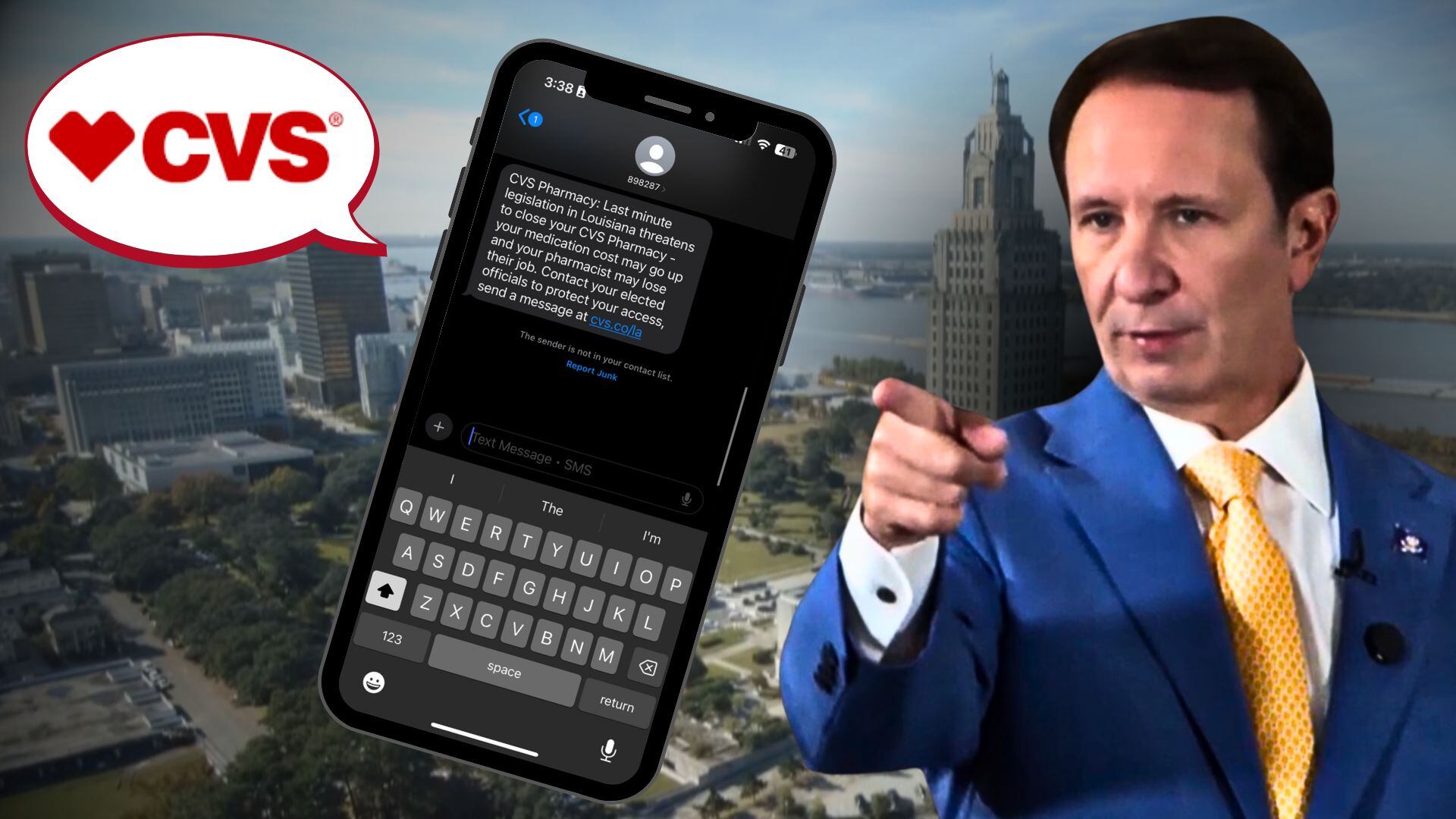 Louisiana officials announce multiple lawsuits against CVS