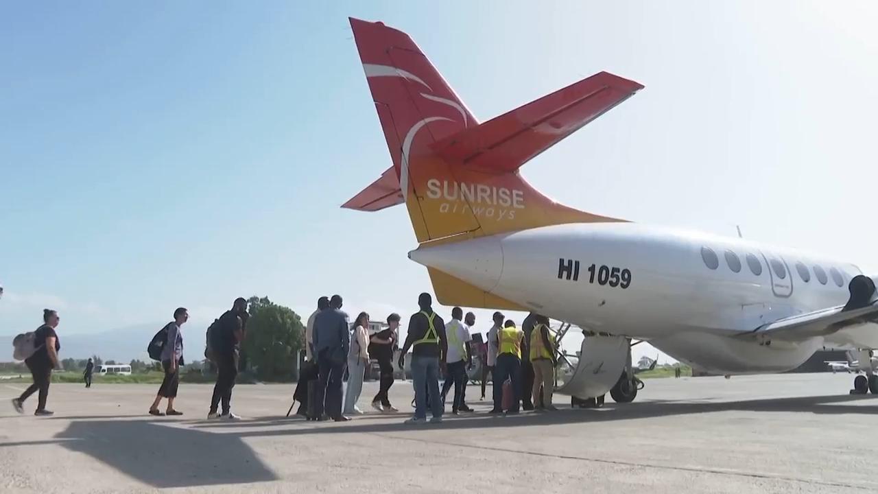 Haiti's first domestic flight takes off since gangs halted commercial ...