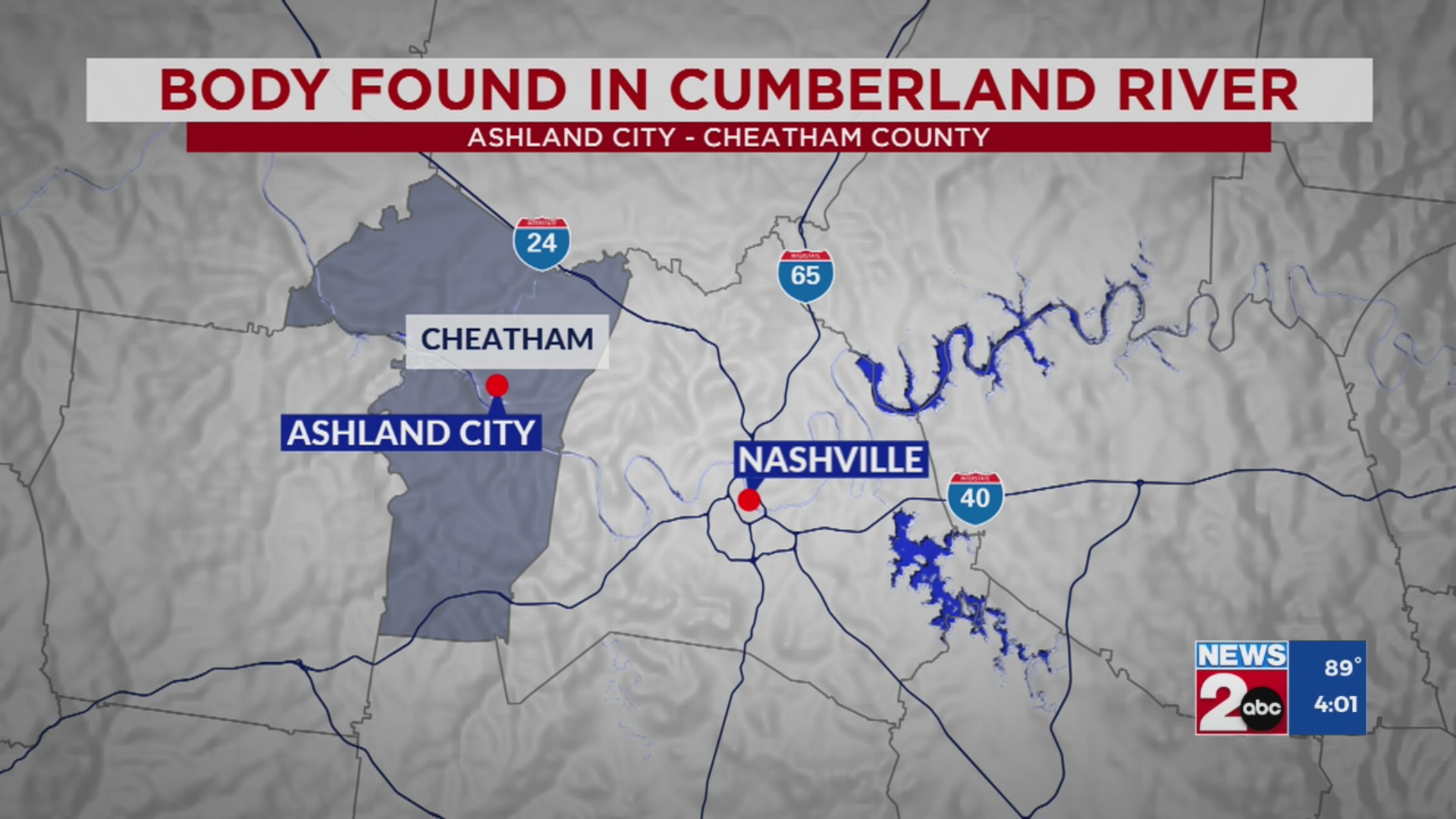 Body found in Cumberland River in Cheatham County