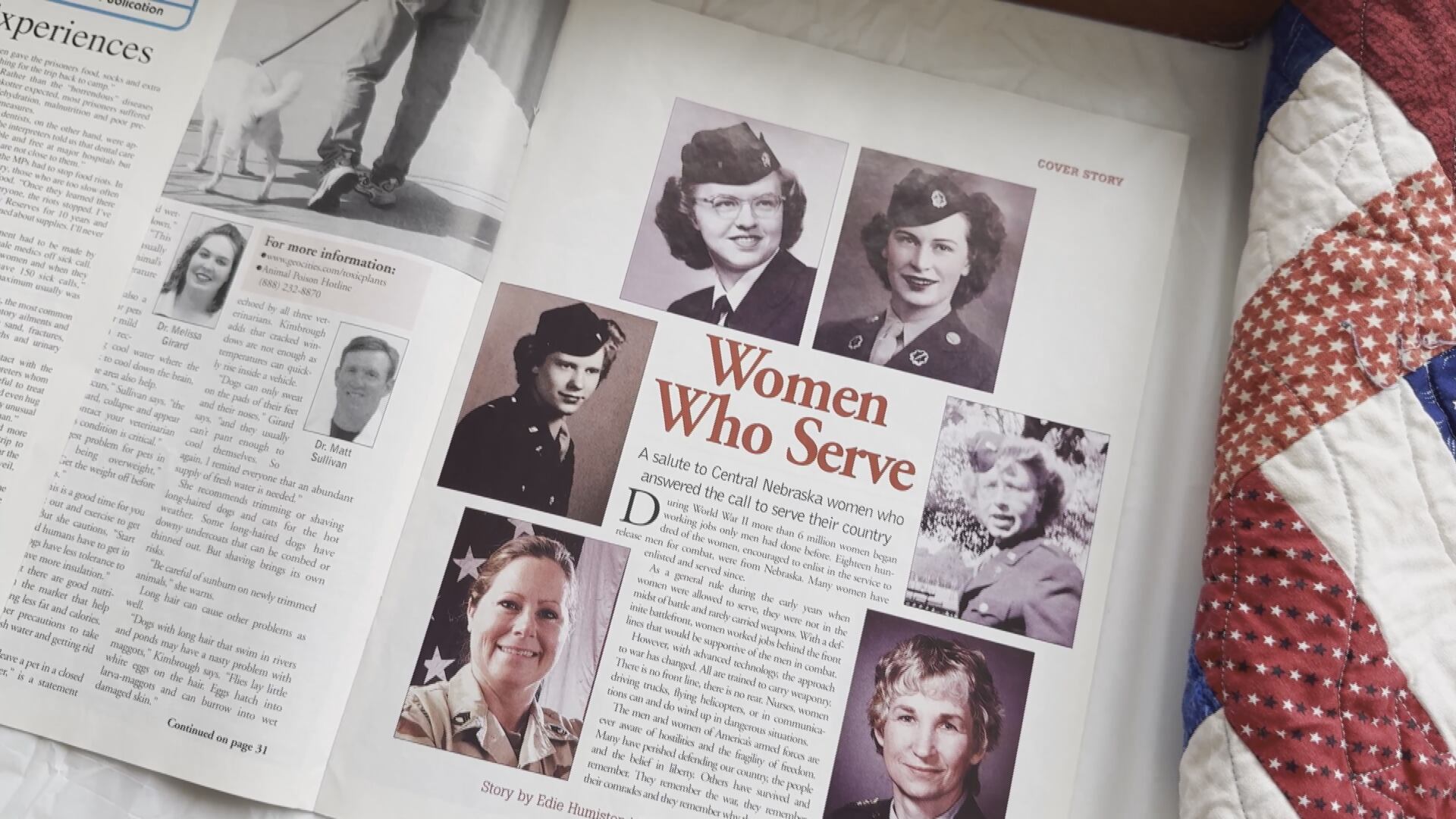 Hargis House Woman’s Club honors women in the military