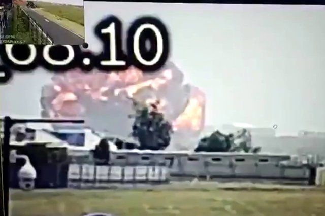 CCTV footage shows moment Air India plane crashes in Ahmedabad