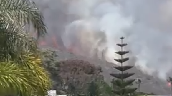 Evacuations lifted for brush fire on edge of Carlsbad