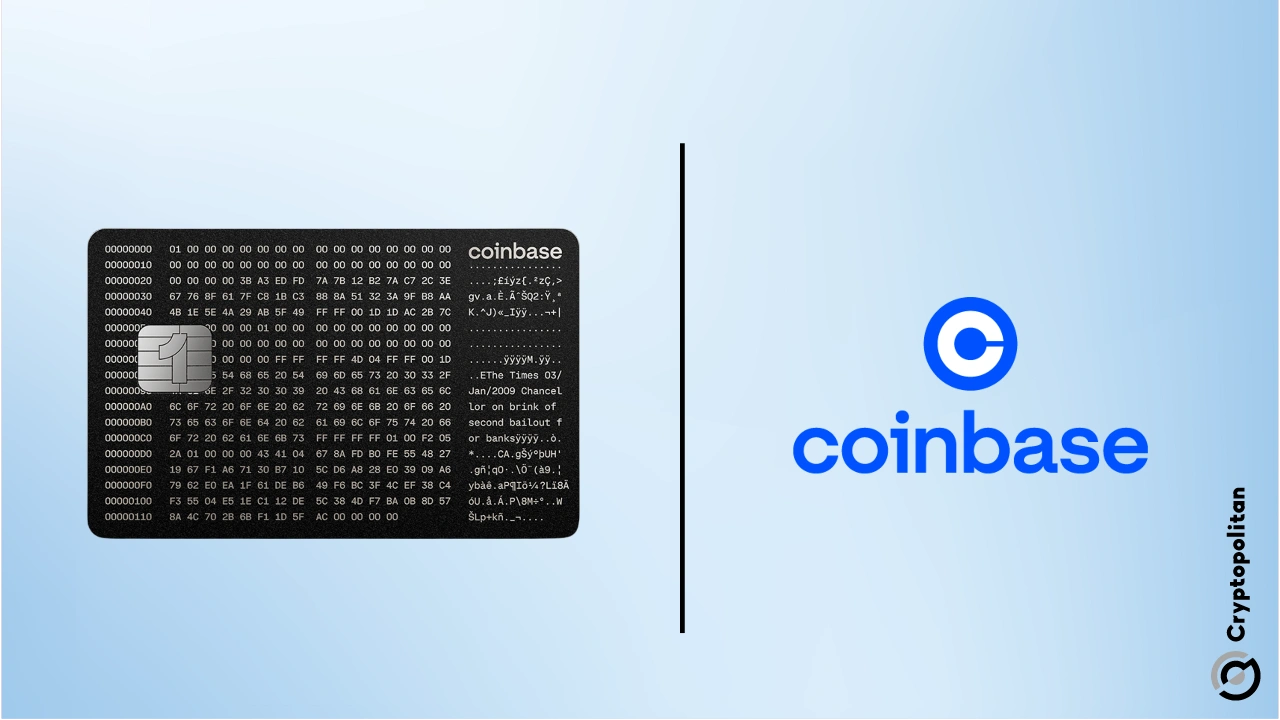 Coinbase launches One Card, promising 4% Bitcoin back on every purchase
