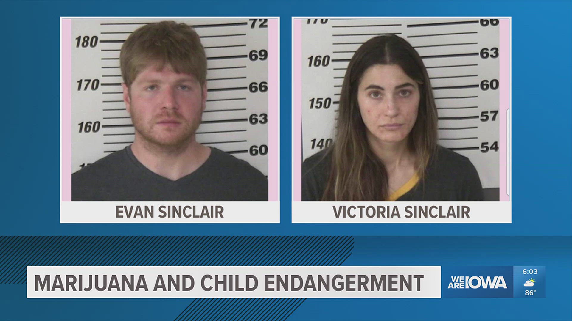 Son, daughter-in-law of Iowa Senate President Amy Sinclair face child ...