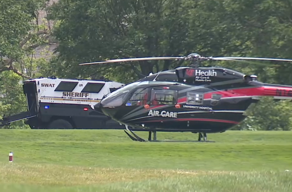 Sheriff's Office: Man in custody, airlifted to hospital after SWAT ...
