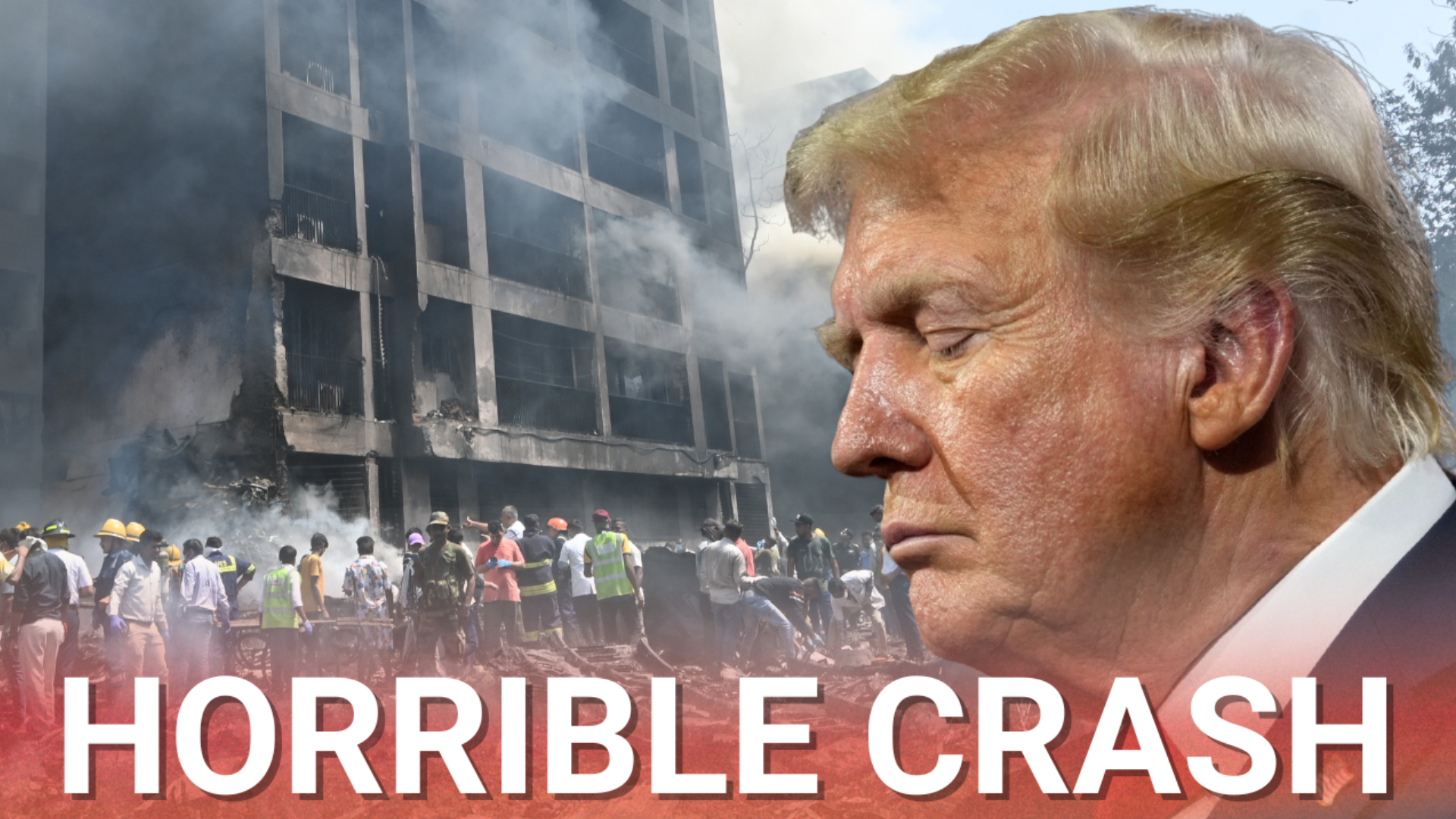 Donald Trump offers his support to India following horrific plane crash