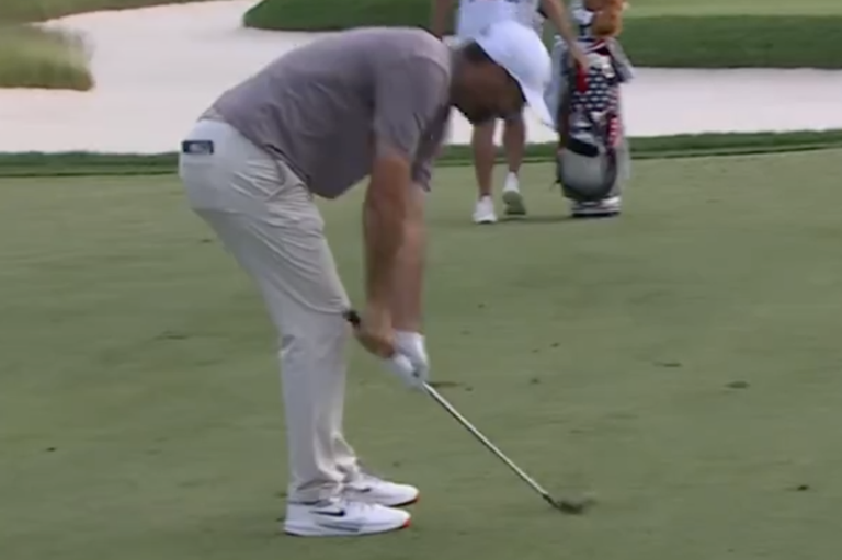 Scottie Scheffler loses cool and damages course in aggressive U.S. Open ...