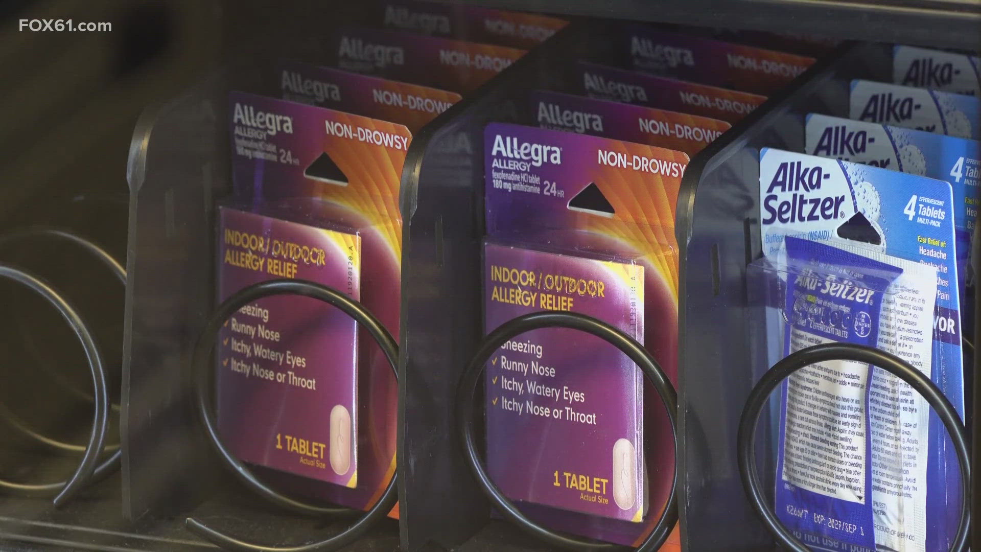 Connecticut's first pharmaceutical vending machine debuts in Manchester