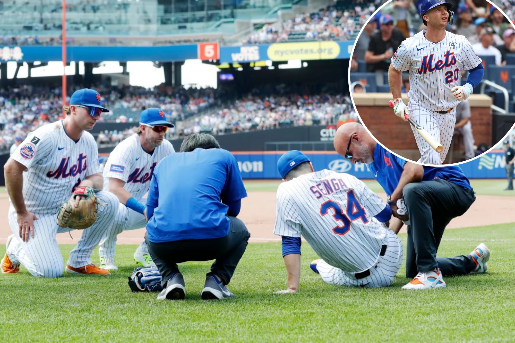 Pete Alonso still feels ‘awful’ over Kodai Senga injury — even though ...