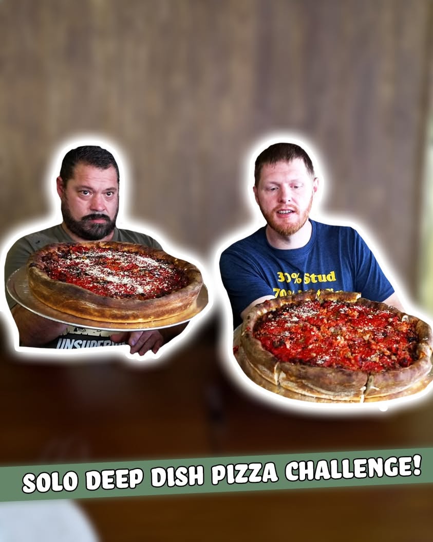 Conquered the Undefeated Deep Dish Pizza Challenge!