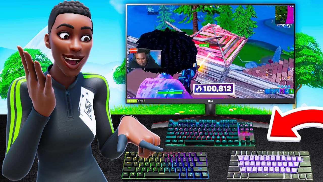 I Used The 3 Fastest Keyboards Ever To Play Arena...