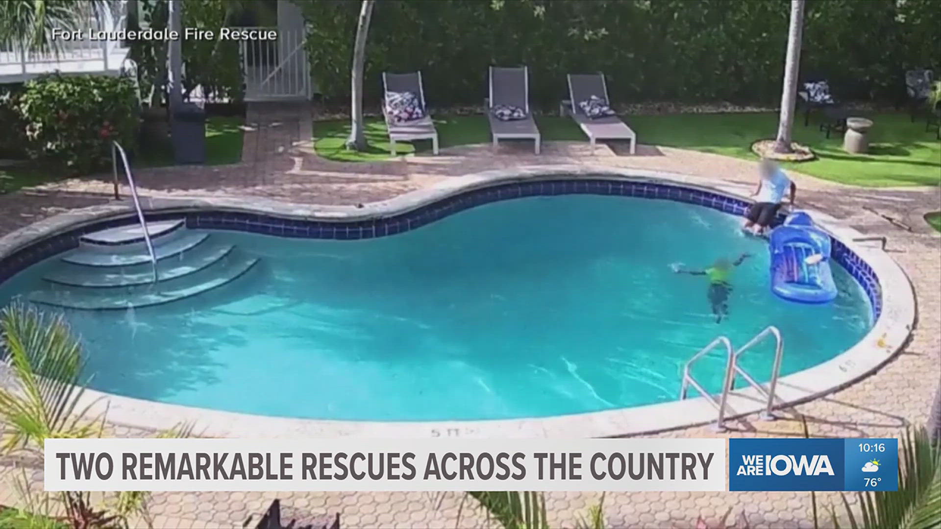 Maintenance worker recognized after saving 6-year-old boy from drowning ...